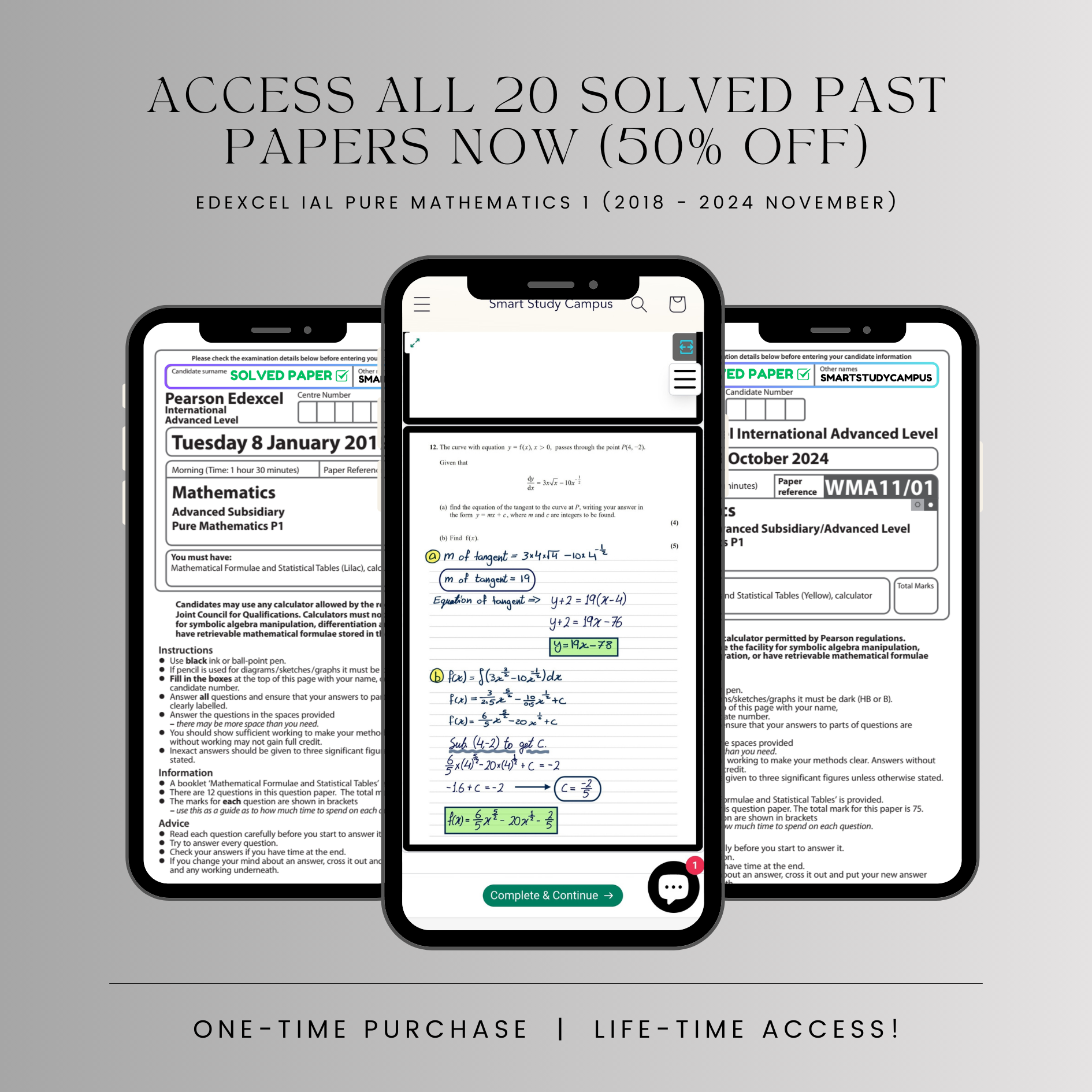 P1 - Bundle of 20 Solved Papers – Smart Study Campus